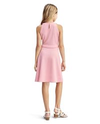Girls Sleeveless Ruffle Knit Stretch Jacquard Dress | The Children's Place