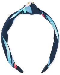 Girls Tropical Toucan Turban Headband | The Children's Place - MILKY WAY