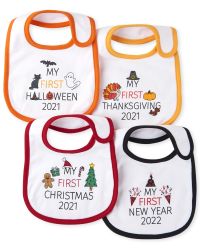 Baby My First Bib 4-Pack - MULTI | The Children's Place