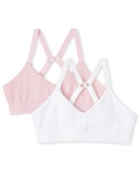 Girls Bralette 2-Pack | The Children's Place - WHITE