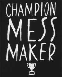 Baby And Toddler Boys Short Sleeve Mess Maker Graphic Tee | The ...