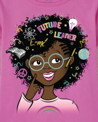 Girls Short Sleeve Future Leader Graphic Tee | The Children's Place ...