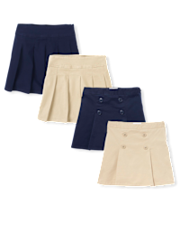 Girls School Uniform Skirts & Skorts | The Children's Place