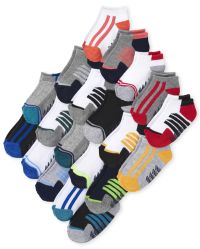 Toddler Boys Ankle Socks 20-Pack | The Children's Place - MULTI CLR