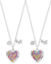 Girls Unicorn Heart BFF Locket Necklace 2-Pack | The Children's Place ...