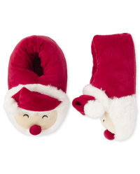 Unisex Toddler Matching Family Christmas Santa Slippers | The Children ...