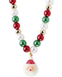 Girls Christmas Santa 4-Piece Jewelry Set - MULTI CLR | The Children's ...