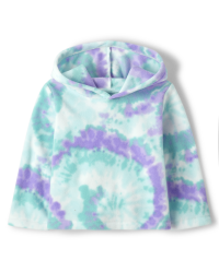 Baby And Toddler Girls Long Sleeve Print Microfleece Hoodie | The ...