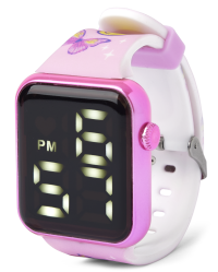 Girls Emoji Print Digital Watch | The Children's Place - MULTI CLR