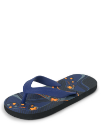 Boys Gamer Flip Flops | The Children's Place - BLUE