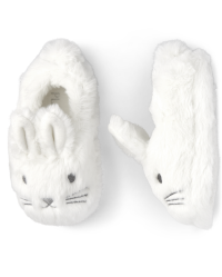 Unisex Toddler Matching Family Bunny Slippers | The Children's Place CA ...