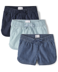 Multipack Shorts for Girls | The Children's Place