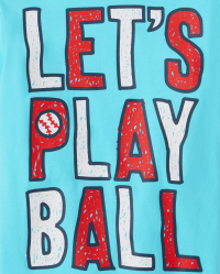 Baby And Toddler Boys Short Sleeve Play Ball Graphic Tee | The Children ...