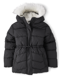 Girls Jackets & Coats: Puffer & Fleece | The Children's Place