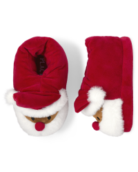 Unisex Toddler Matching Family Christmas Santa Slippers | The Children ...