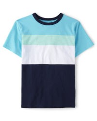 Boys Mix And Match Short Sleeve Colorblock Top | The Children's Place ...