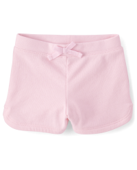 Short dauphin en French Terry pour toute-petite fille - PINK | The ...