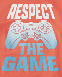 Boys Short Sleeve Respect The Game Graphic Tee - ORANGE | The Children ...