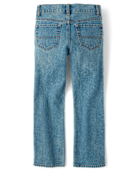 Boys Slim Bootcut Jeans - BLUE | The Children's Place
