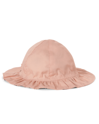 Baby Girls Floral Reversible Ruffle Bucket Hat - MULTI CLR | The ...