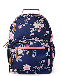 Girls Floral Print Backpack - MULTI | The Children's Place