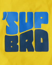 Boys Short Sleeve Sup Bro Graphic Tee - GOLDEN RAYS | The Children's Place