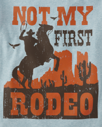 Boys Short Sleeve Not My First Rodeo Graphic Tee | The Children's Place ...