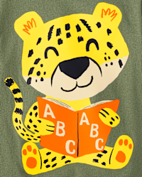 Baby And Toddler Boys Short Sleeve Tiger Book Graphic Tee - GREEN | The ...