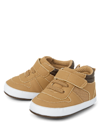 Baby Boys High Top Sneakers - TAN | The Children's Place