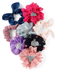Girls Floral Print Scrunchie 8-Pack - MULTI CLR | The Children's Place CA