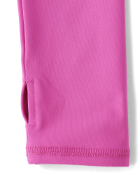 Girls Active Long Sleeve Cropped Raglan Top - PINK | The Children's Place