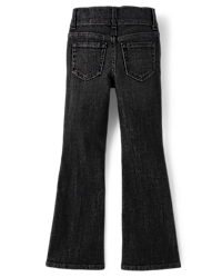 Girls Flare Jeans - BLACK WASH | The Children's Place