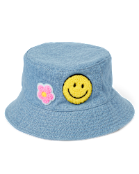 Girls Embroidered Icon Bucket Hat - MULTI | The Children's Place