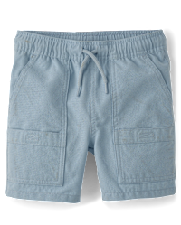 Boys Quick Dry Breathable Pull On Jogger Shorts - BLUE | The Children's ...