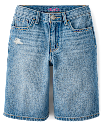 Kids Denim Baggy Jorts - BLUE | The Children's Place