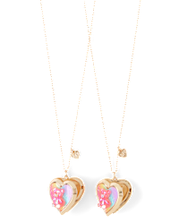 Girls Candy Bear BFF Locket Necklace 2-Pack - MULTI | The Children's Place