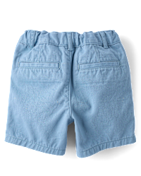 Baby And Toddler Boys Chino Shorts - BLUE | The Children's Place