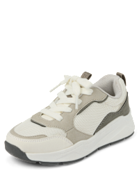 Kids Colorblock Running Sneakers - GRAY | The Children's Place