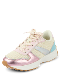 Girls Metallic Colorblock Low Top Sneakers - MULTI | The Children's Place