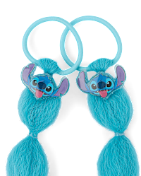 Girls Stitch Faux Hair Braid Extension Hair Tie 2-Pack - MULTI | The ...