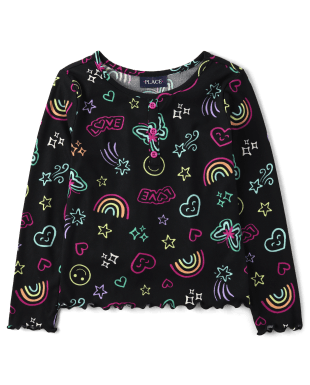 Long Sleeve Tops & Shirts for Girls | The Children's Place