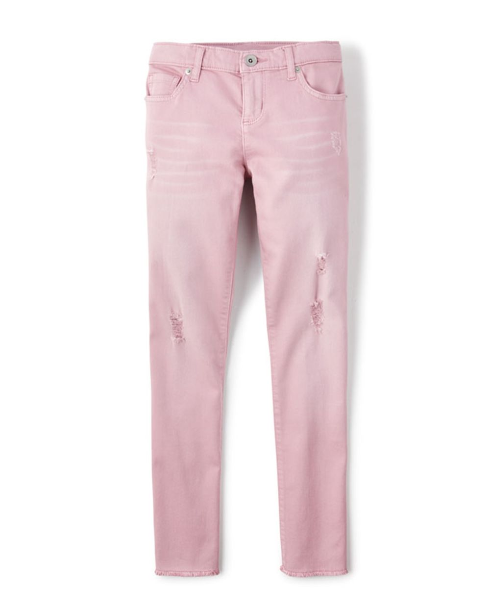 Girls Distressed Denim Jeans