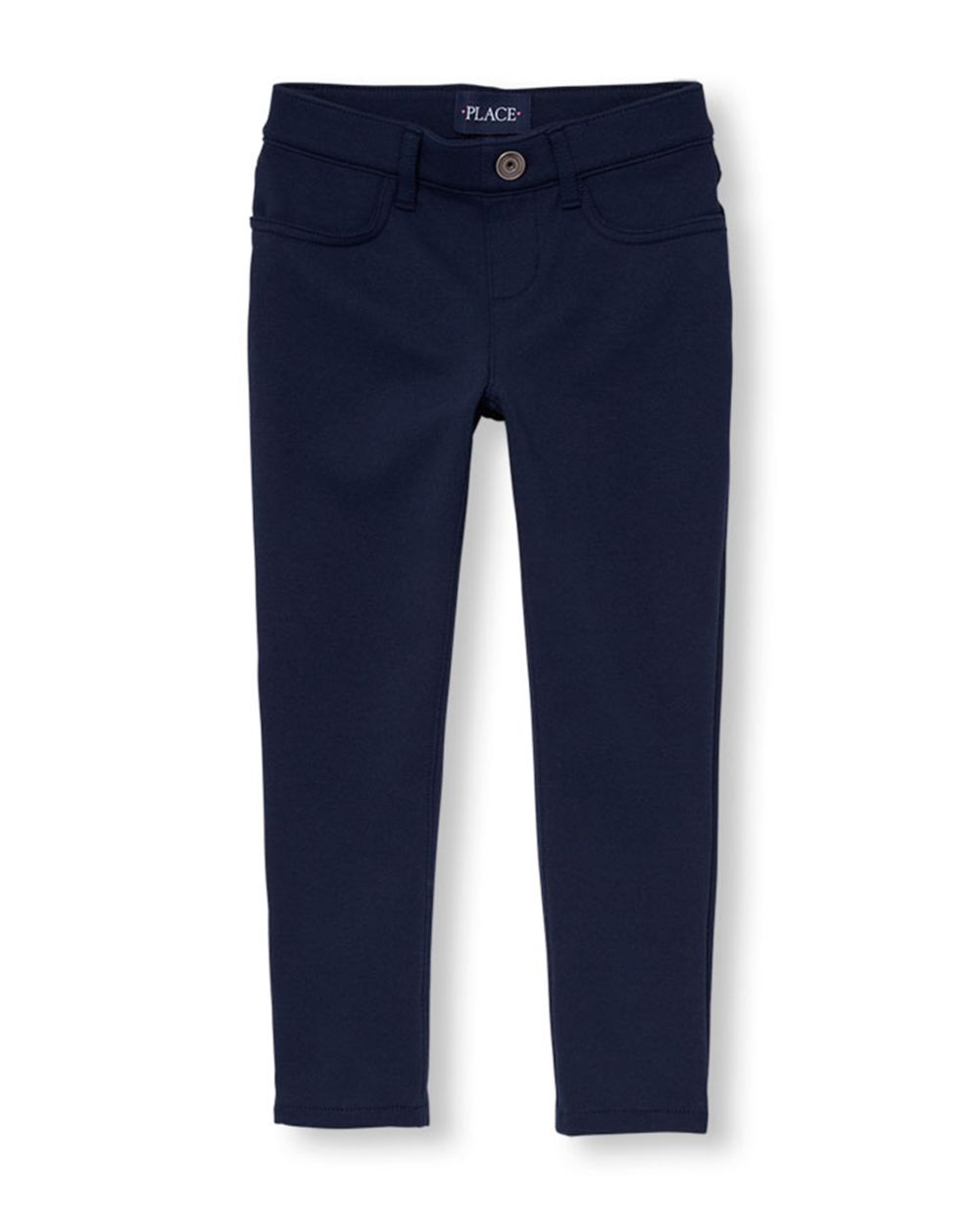 Girls Uniform Ponte Knit Pull On Jeggings