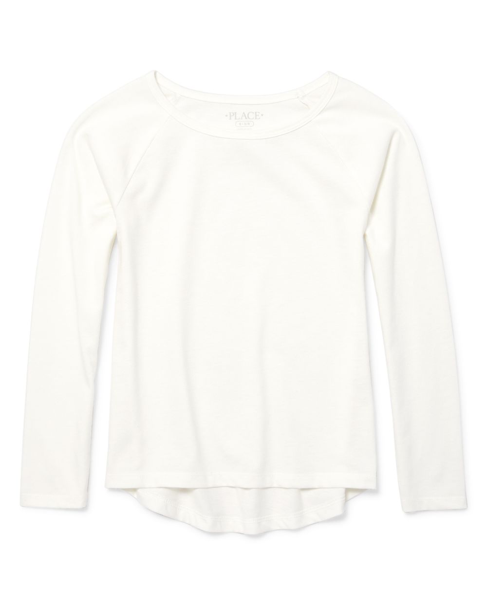 Girls Long Sleeve Basic Layering Tee