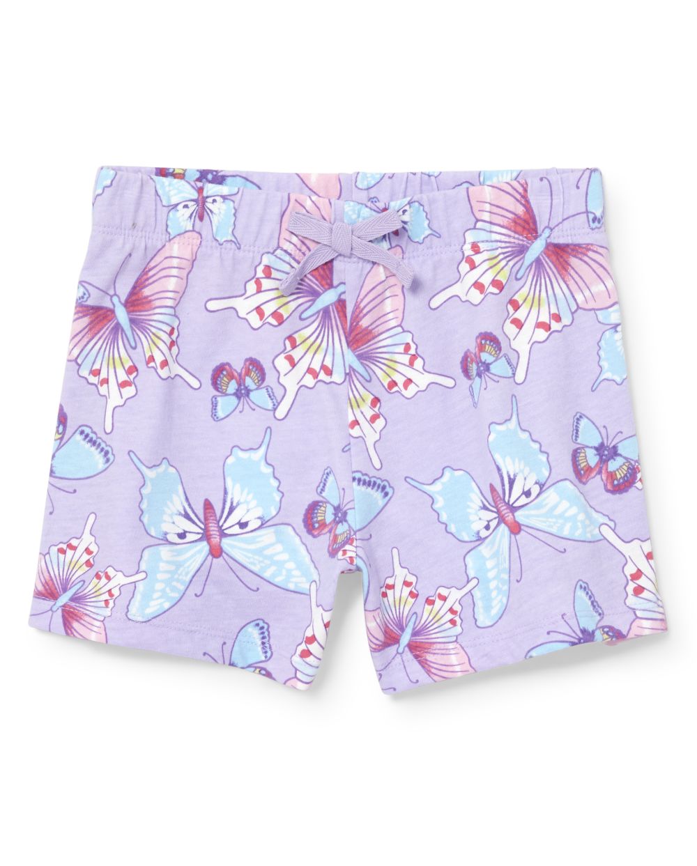 Girls Mix And Match Print Knit Shorts