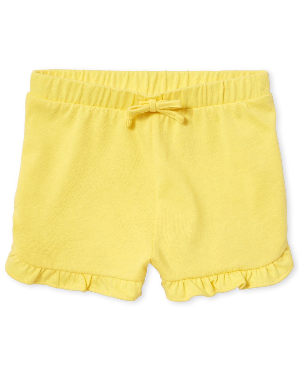 Baby And Toddler Girls Mix And Match Knit Ruffle Hem Shorts