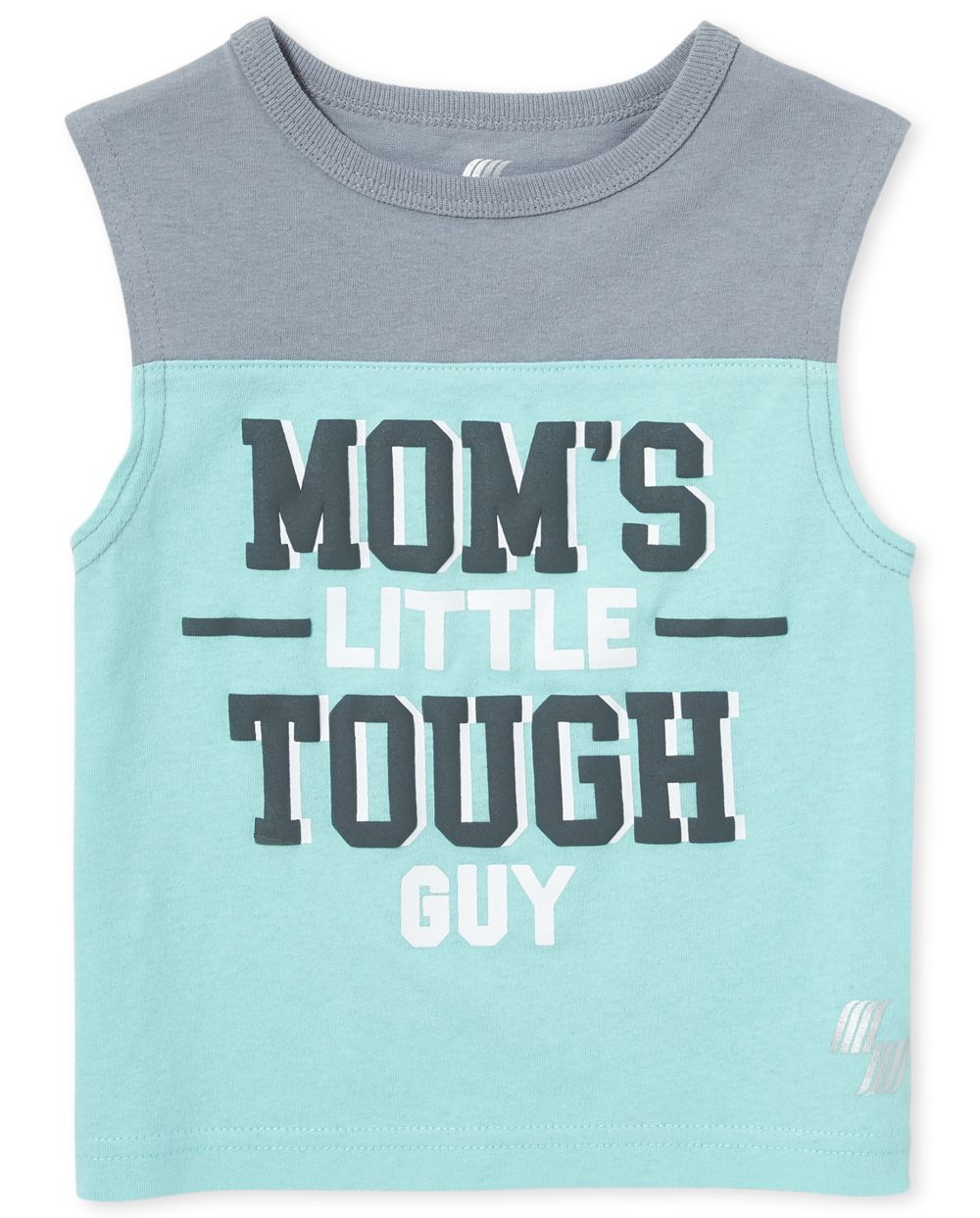 Baby And Toddler Boys PLACE Sport Contrast Yoke Graphic Tank Top