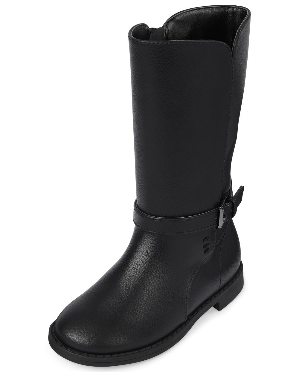 Toddler Girls Tall Faux Leather Boots