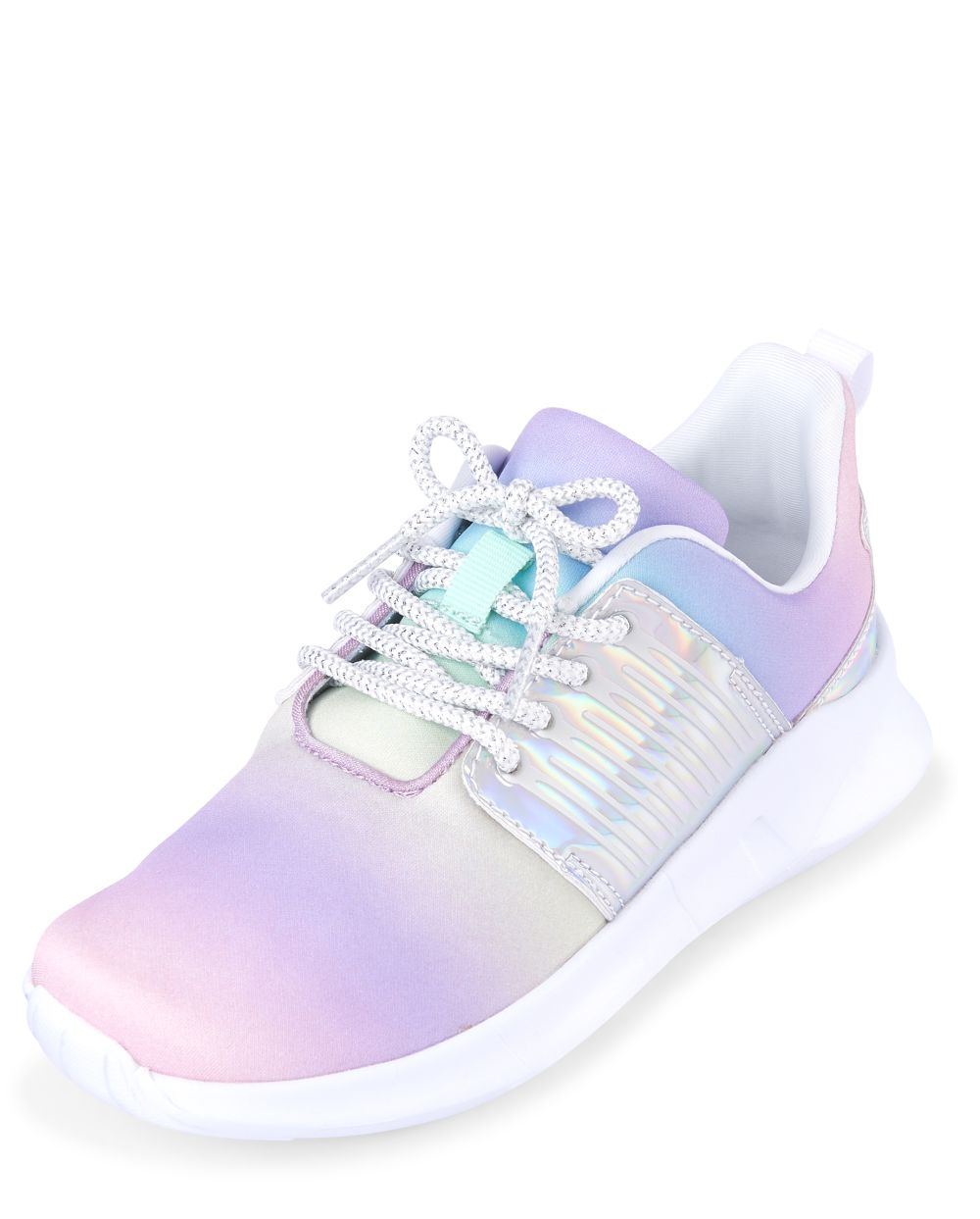 Girls Rainbow Running Sneakers