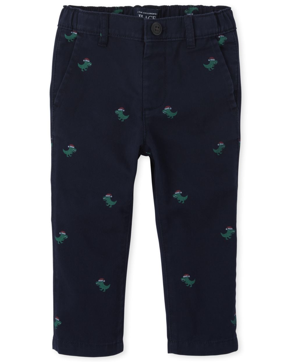 Toddler And Boys TINY COLLECTIONS Dino Print Woven Chino Pants - Merry ...